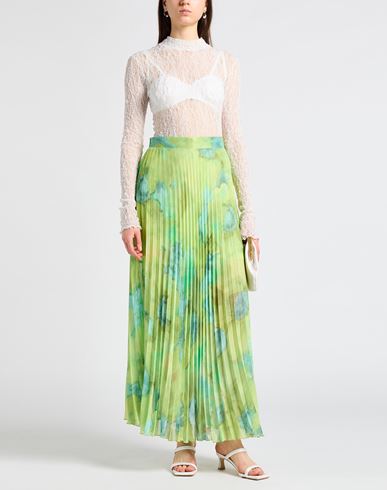 LIU JO LIU •JO Floral Print Pleated Maxi Skirt